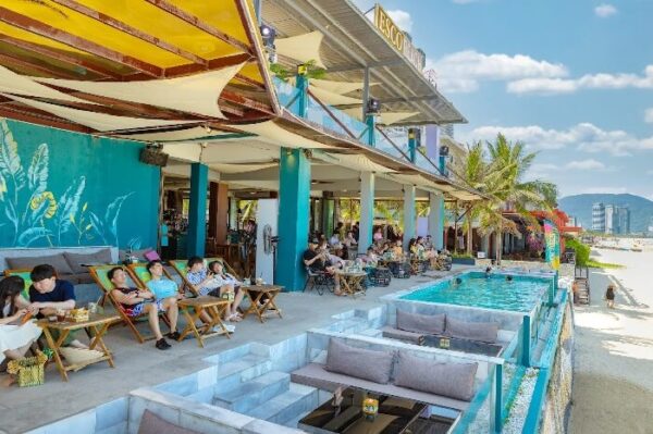 Review Esco beach Đà Nẵng tiệm đồ uống ngon view đẹp số 1